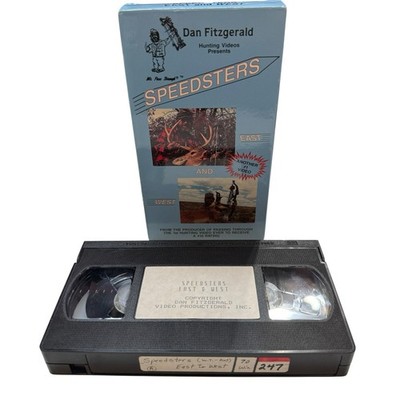 Dan Fitzgerald Hunting Video Speedsters East & West VHS 1990 70 Minutes ...
