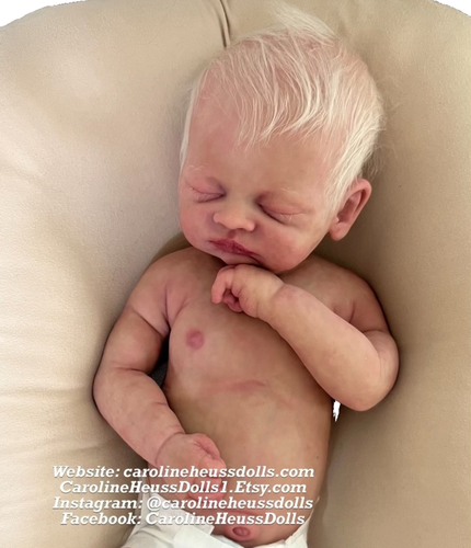 Ready to ship, full body solid silicone chubby baby 3month Darla with ...