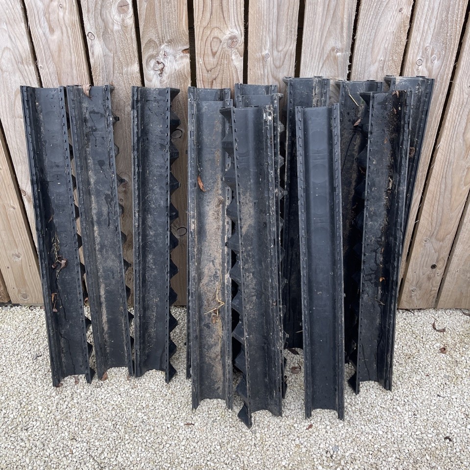 Plastic Shallow Storm Water Channel Drainage PVC Channel 1m Driveway ...