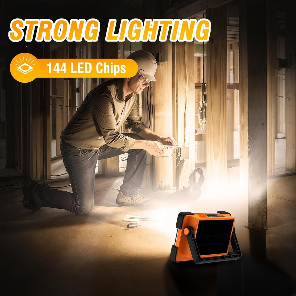 LED Rechargeable Work Light LED Spot Light with USB Port Portable ...