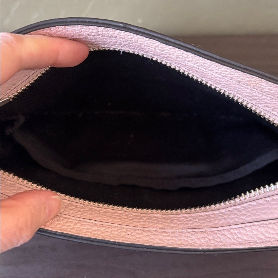 Rebecca Minkoff Regan Pink Pastel Pebbled Leather Crossbody Purse | eBay