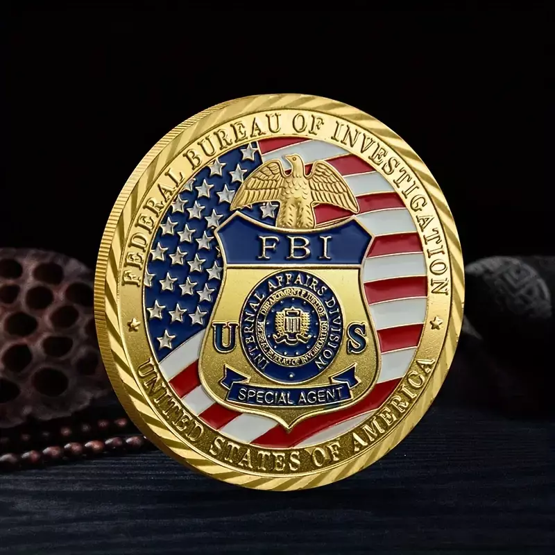 FBI Government Federal Bureau Of Investigation Challenge Coin ...