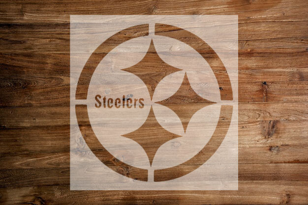 Steelers Logo Stencil