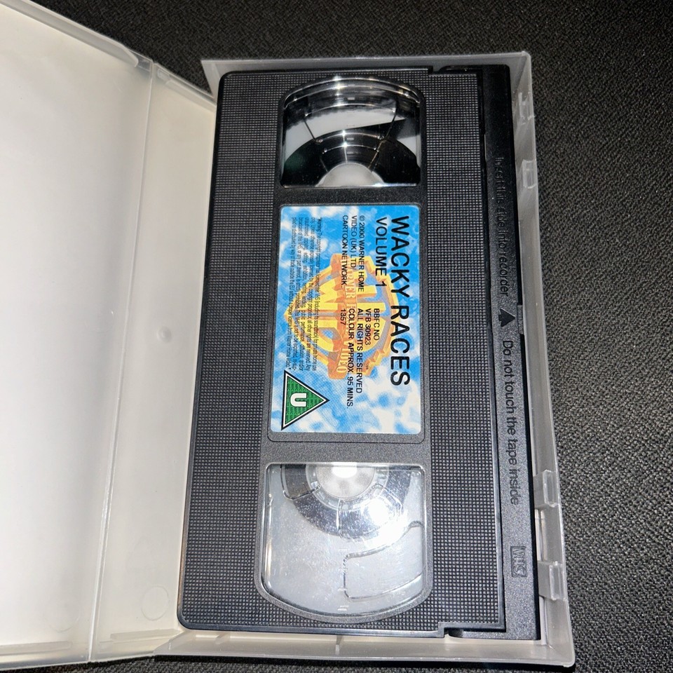 Wacky Races Volume 1 - Cartoon Network - PAL VHS Video Tape (A223) | eBay