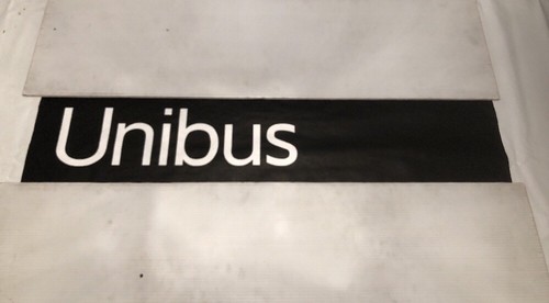 Trent Barton Bus Blind 9.2009 45"- Derby Unibus | eBay UK