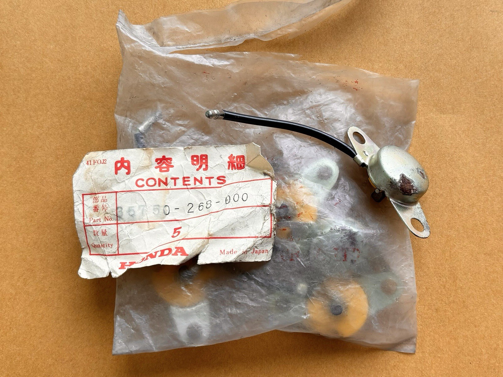 NOS JAPAN HONDA CA72 CA77 C72 C77 C78 CB72 CB77 CL72 CL77 NEUTRAL ...