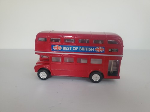 Die-cast Open Top Double Decker Bus, Pull Back Action, Sights In London ...
