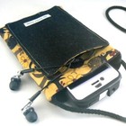 Chicken Print Mini Pouch Purse Cord Strap 4.5" x 6" Small Flip Phone ...