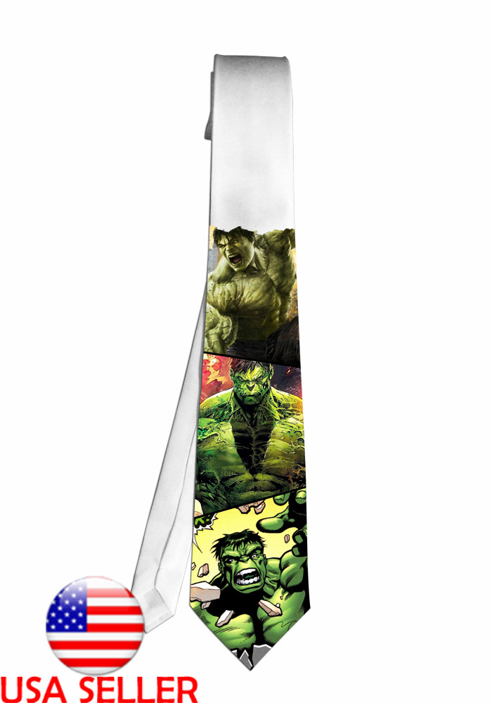 Hulk Marvel Avenger Movie Necktie Neck Tie Anime Manga Child Cosplay ...