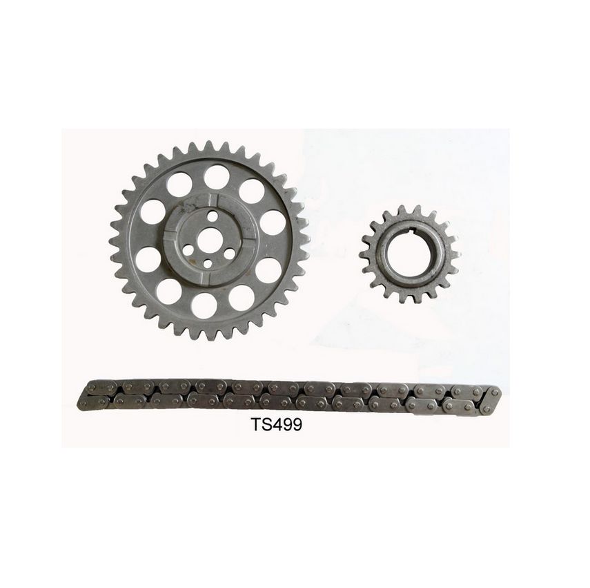 Stock Timing Chain Set for Chevrolet SBC 305 307 327 350 400 w/ Flat ...