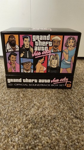 SEALED Grand Theft Auto Vice City Official Soundtrack Box Set GTA ...