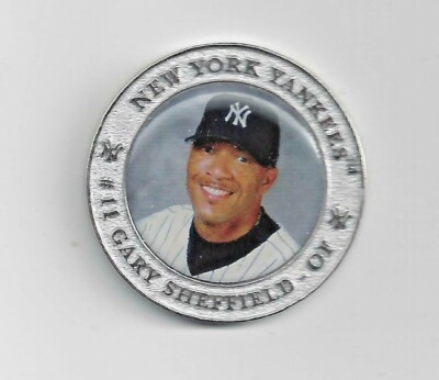 Gary Sheffield 2004 New York Yankees Medallion From The New York Post ...