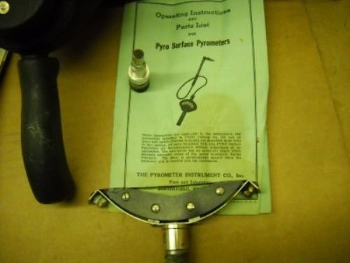 Vintage Pyro Pyrometer With Original Case/Probes/Manual | eBay