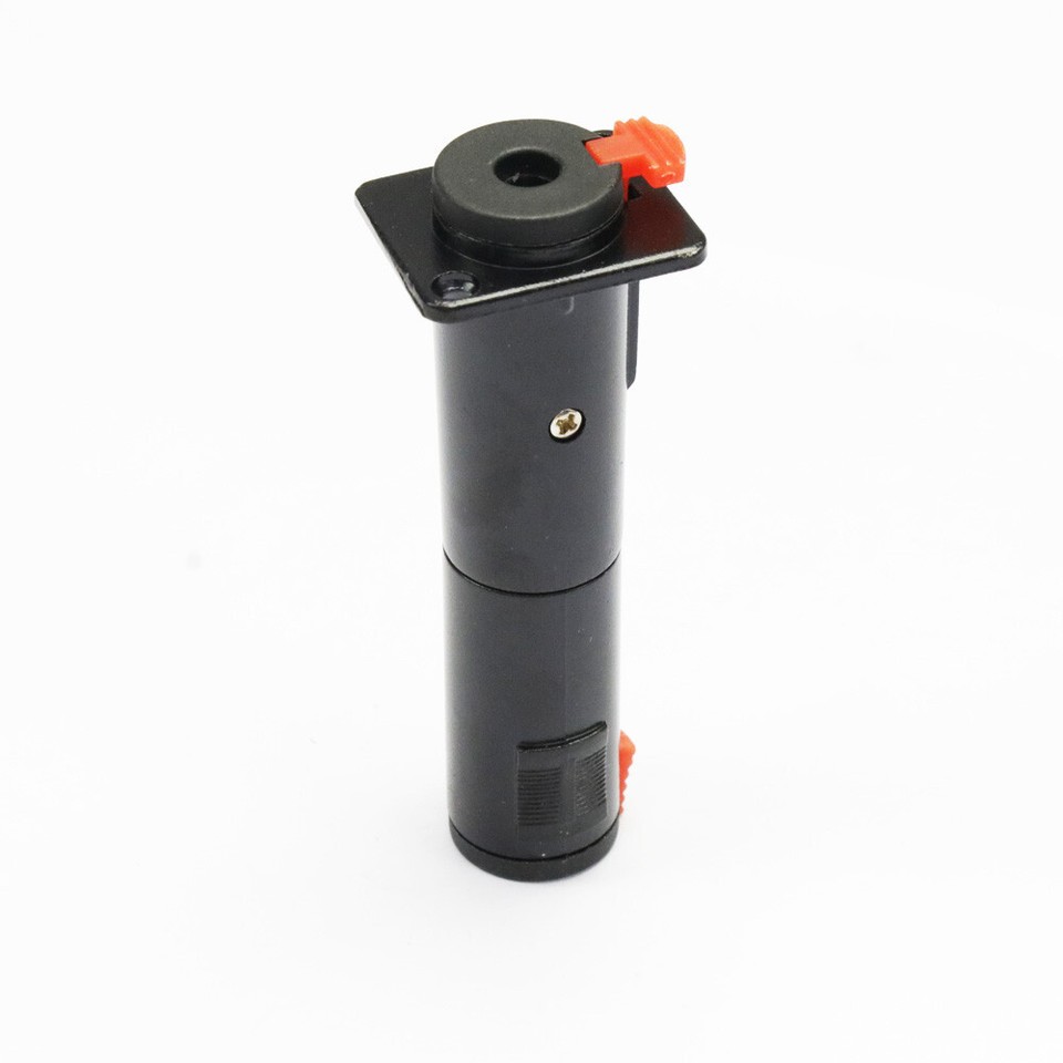 1x 1/4 TRS to TRS Female Black Solderless Locking Jack Plug for D Panel ...