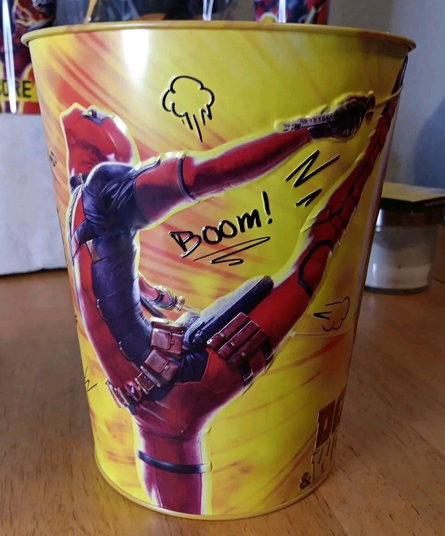 Deadpool &Wolverine Movie Popcorn Bucket/Cups Sets Keychain Jacks N box ...