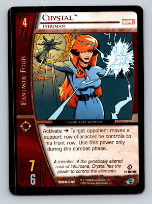 2004 Marvel VS System Crystal MOR-042 Card CCG TCG Upper Deck MCU ...