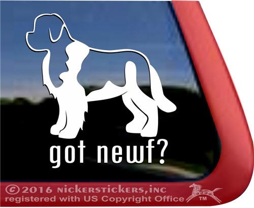 Got Newf? | High Quality Vinyl Landseer Newfoundland Dog Window Decal ...