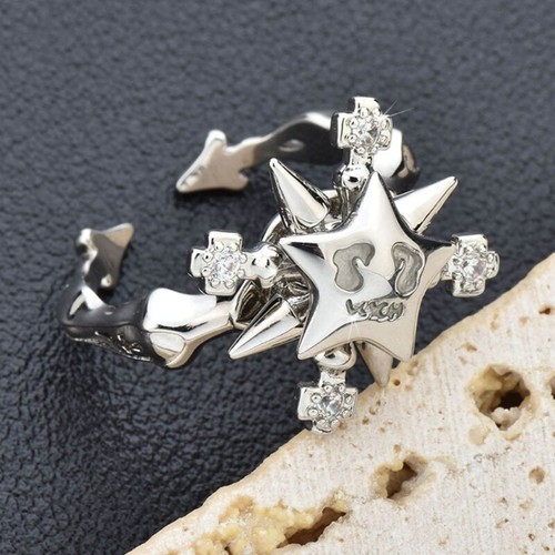 Spinner Five-pointed Star Rotate Anti Stress Wedding Jewerly | eBay