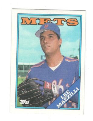 LEE MAZZILLI New York Mets 1988 Topps Baseball Card B43 | eBay