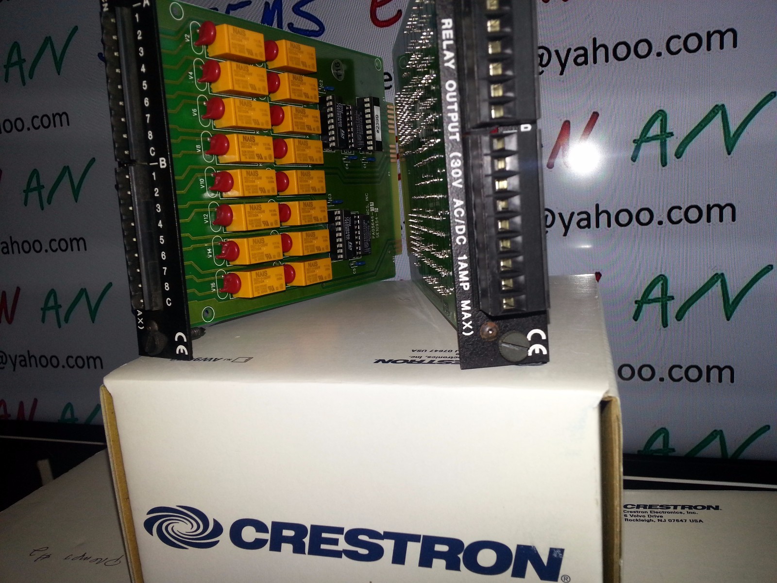 CRESTRON CNXRY-16 16 RELAY CONTROL CARD RACK2 PRO2 AV2 | eBay