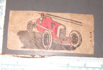 Jitterprint Antique Iron Transfer Decal 1930s-40s Race Car Very Rare | eBay