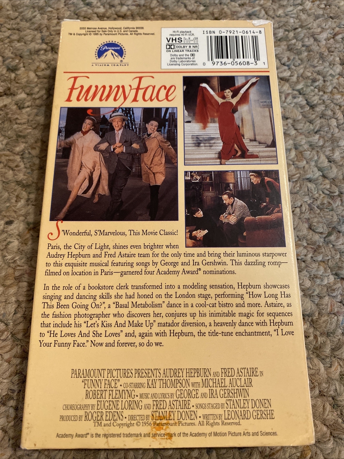 Funny Face (VHS, 1995) 97360560831| eBay