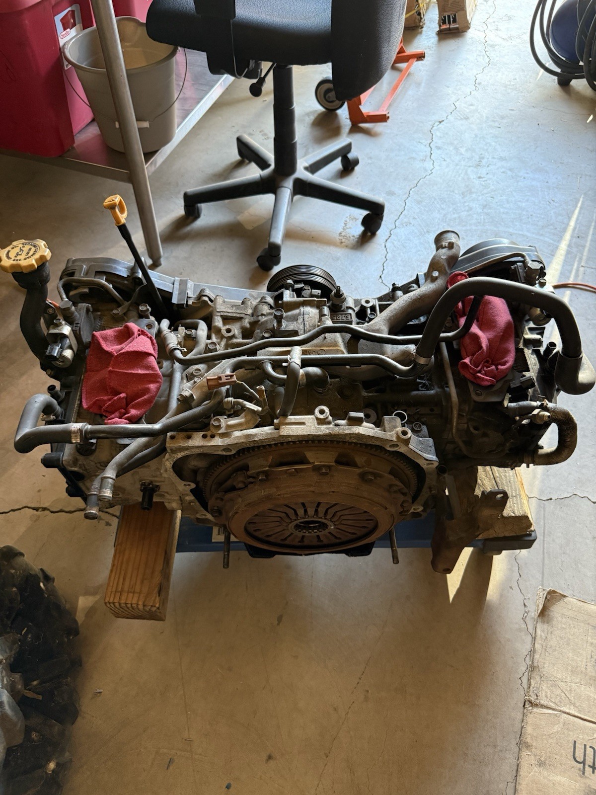 2005 SUBARU IMPREZA WRX STI EJ257 ENGINE STI 2.5L TURBO MOTOR GDB 57K ...