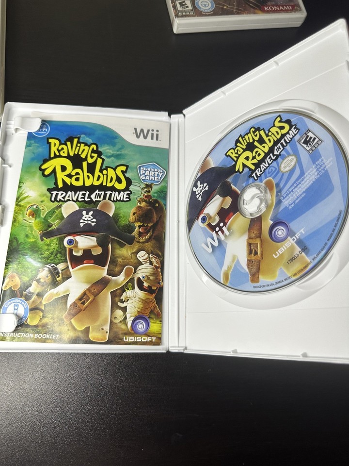 Wii Games Lot TESTED WORKING Raving Rabbids Travel in Time + More | eBay