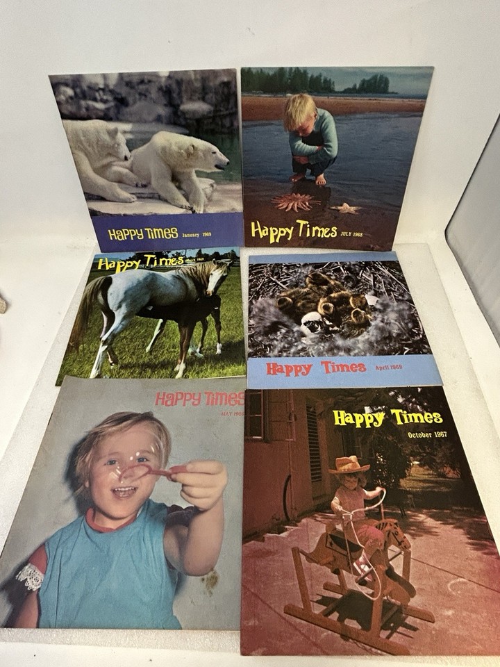 Happy Times Magazine Lot of 11 Vintage 1960s Christian Religious | eBay
