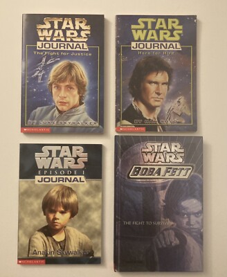 Star Wars Journal Lot and Star Wars Boba Fett: The Fight To Survive | eBay