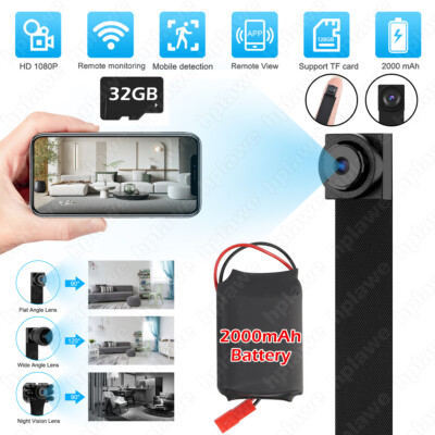 1080P Wireless WiFi Mini Camera HD DIY Module IP DVR Recorder Home ...