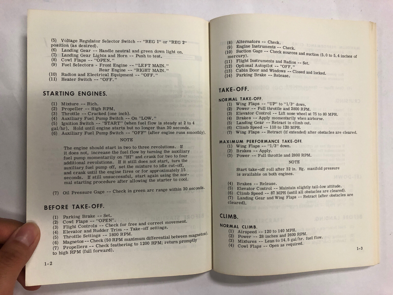 Cessna Turbo Super Skymaster T337E 1970 Owners Manual - Original | eBay