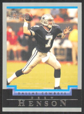 2004 Bowman Drew Henson Rookie Dallas Cowboys #160 | eBay