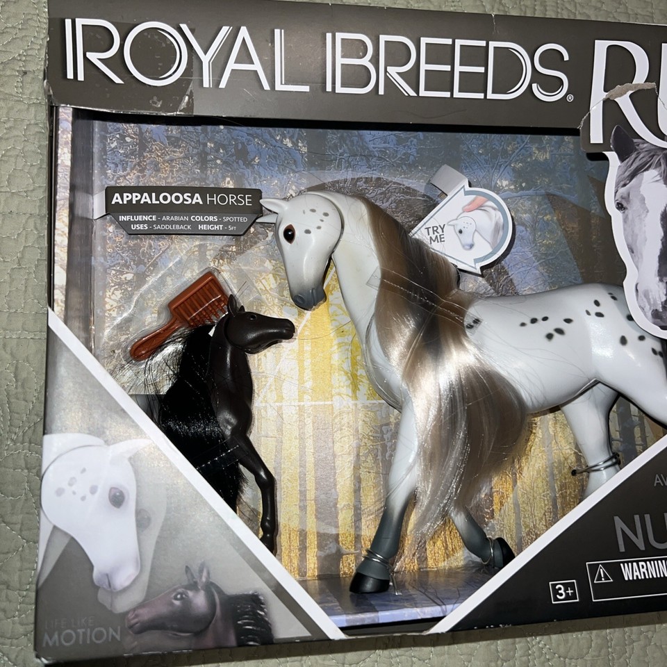 Royal Breeds Award Winning Kiss 'N Nuzzle Pinto Horse Figures by Lanard 2016 NEW | eBay