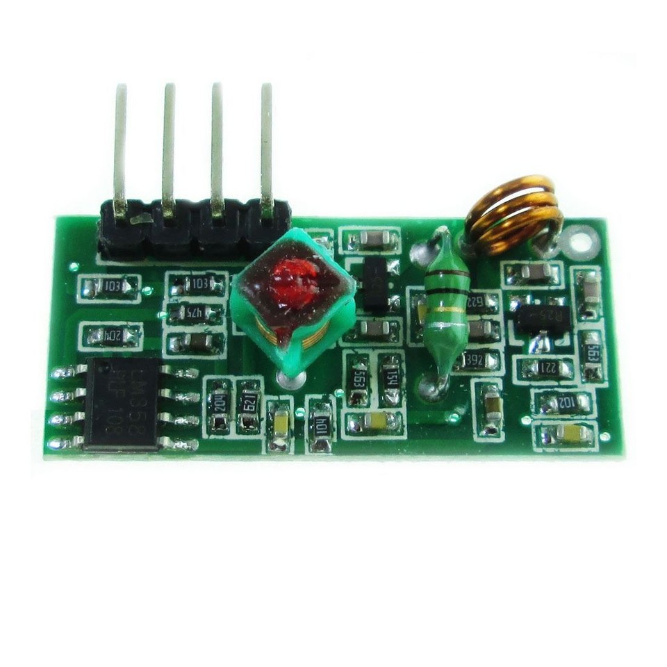 FCB*USA* 315Mhz RF transmitter+receiver link kit for Arduino/ARM/MCU 3v ...