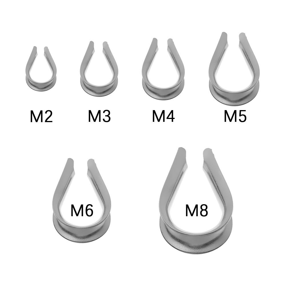 Chicken Heart Ring Rope Connecting Head Rigging Thimbles Wire Rope ...