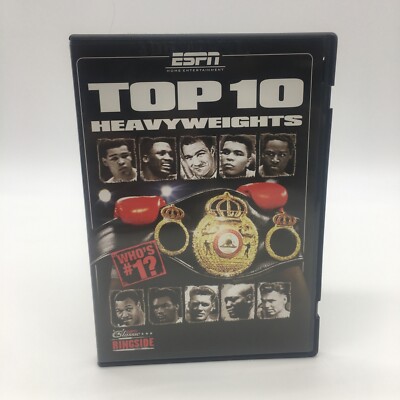 ESPN Classic Ringside - Top 10 Heavyweights (DVD, 2007, 2 Disc Set ...