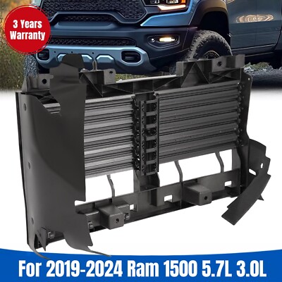 For 2019-2024 Ram 1500 Active Grille Shutter W/o Actuator (New Body ...