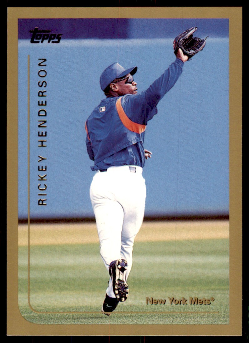 1999 Topps Baseball Card Rickey Henderson H New York Mets #277 | eBay