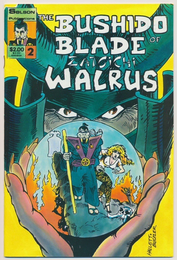 Bushido Blade of Zatoichi Walrus #2 Comic Book - Solson Publications ...