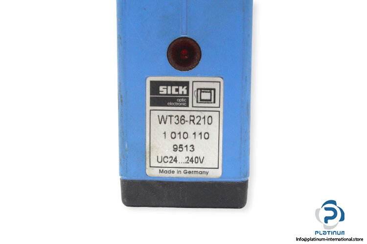 SICK WT36-R210 PHOTOELECTRIC PROXIMITY SENSOR / SICK 1010110 | eBay