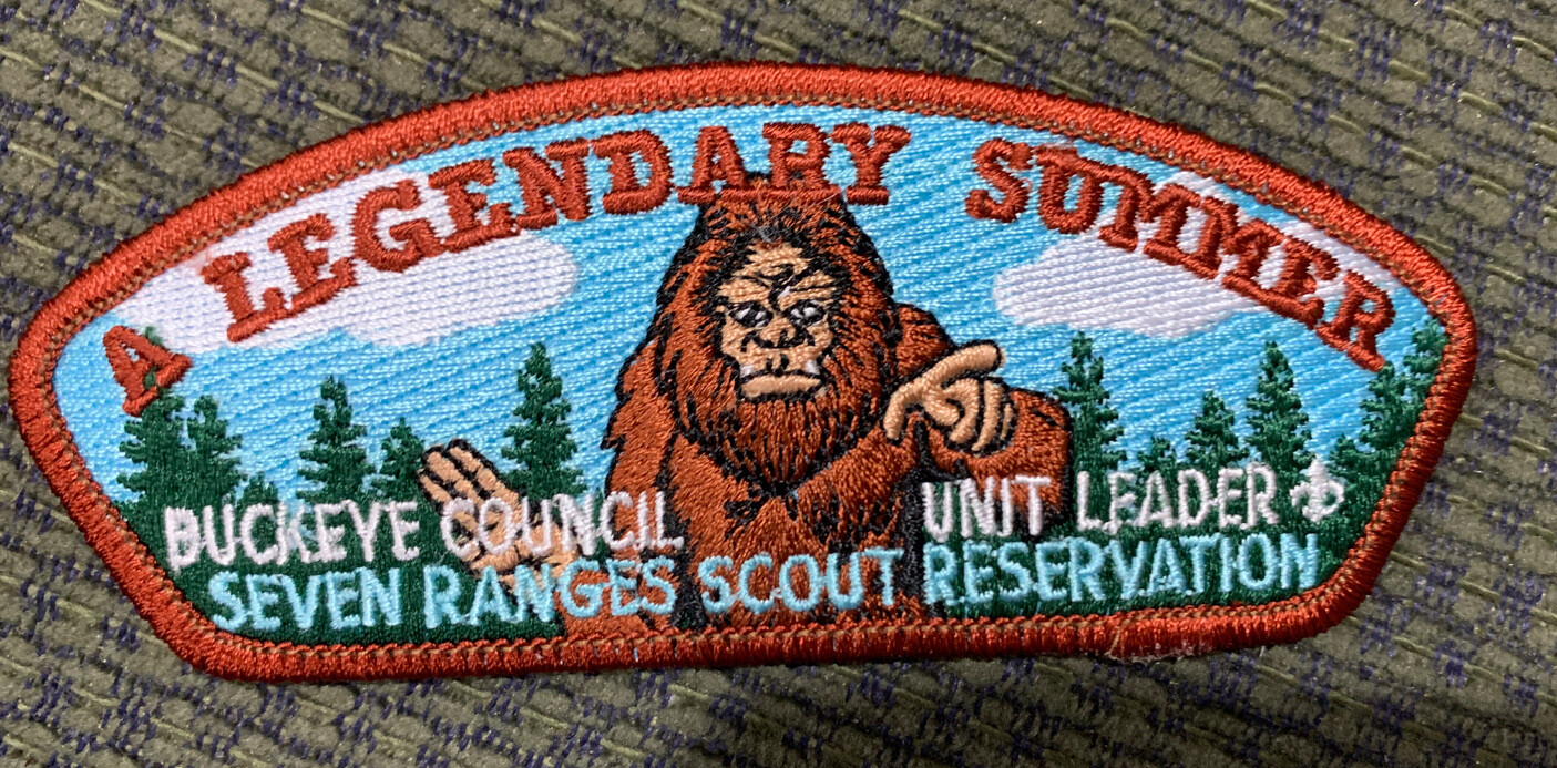 MINT CSP Buckeye Council Ohio Seven Ranges Scout Reservation Unit ...