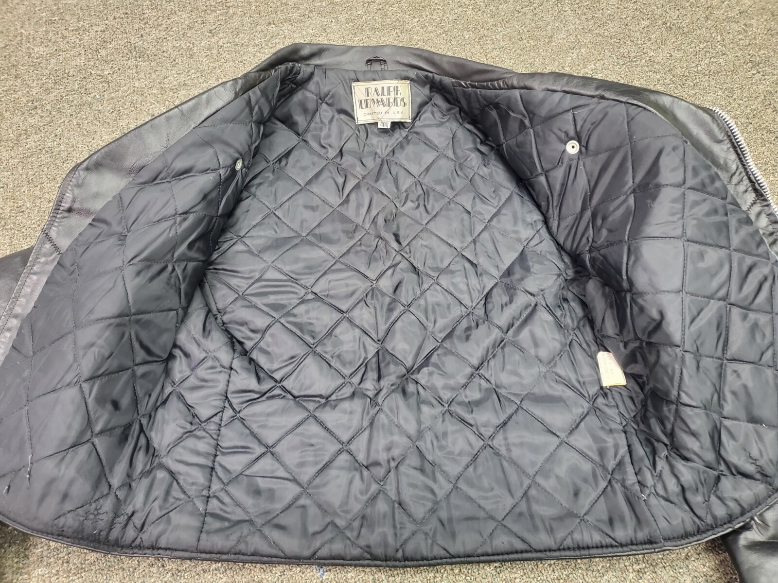 Vintage Ralph Edwards 1970s Motorcycle Leather Perfec… - Gem