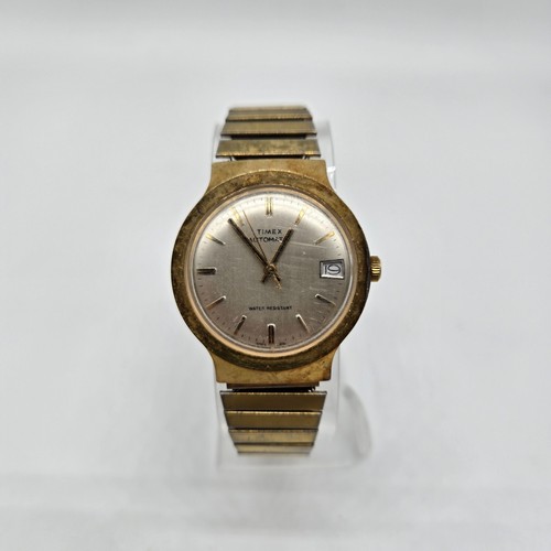 Vintage Timex Viscount Automatic Men's Watch Date 36mm 46661-10878 ...