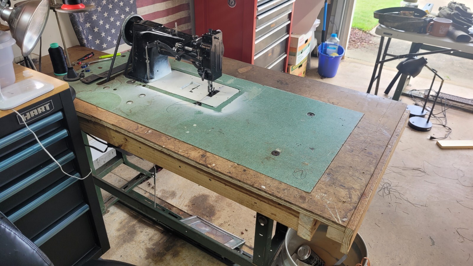 Consew 225 Industrial Leather Sewing Machine | eBay