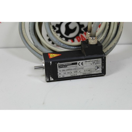 Kollmorgen DBL1X00020-0R2-LL0-P40 (Servo Motor) - 6 months warranty | eBay