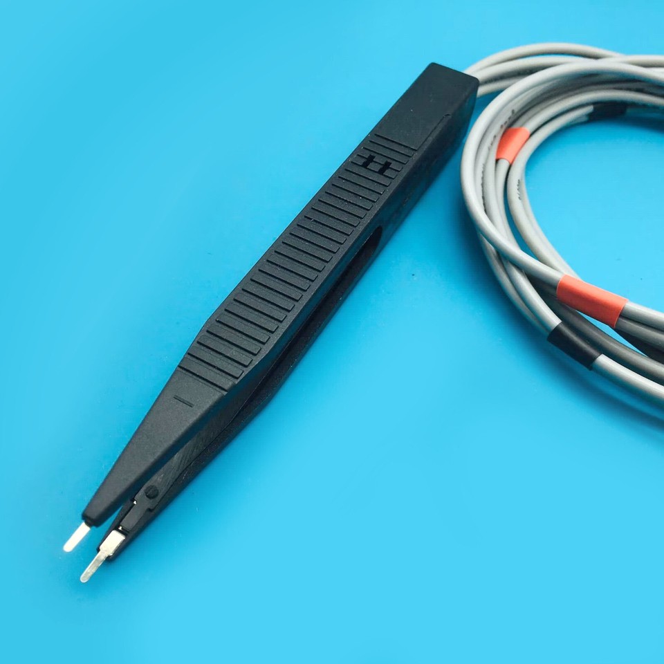 For Test Tweezer Meter IC SMD LCR Kelvin Clip With 4 Banana plug Test ...