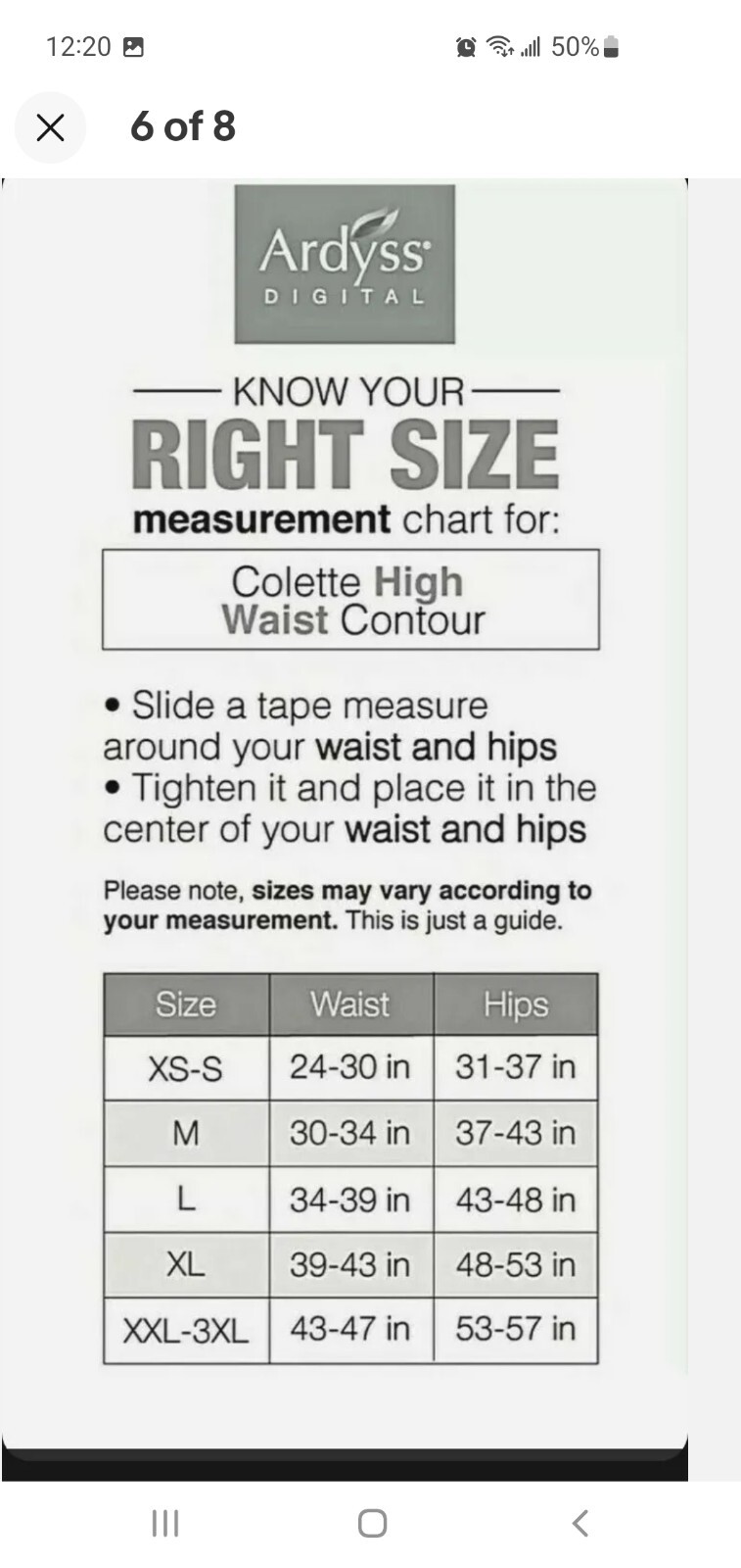 Ardyss Body Magic 2-Step System Long Body Shaper Size 38 Black BOMANL ...