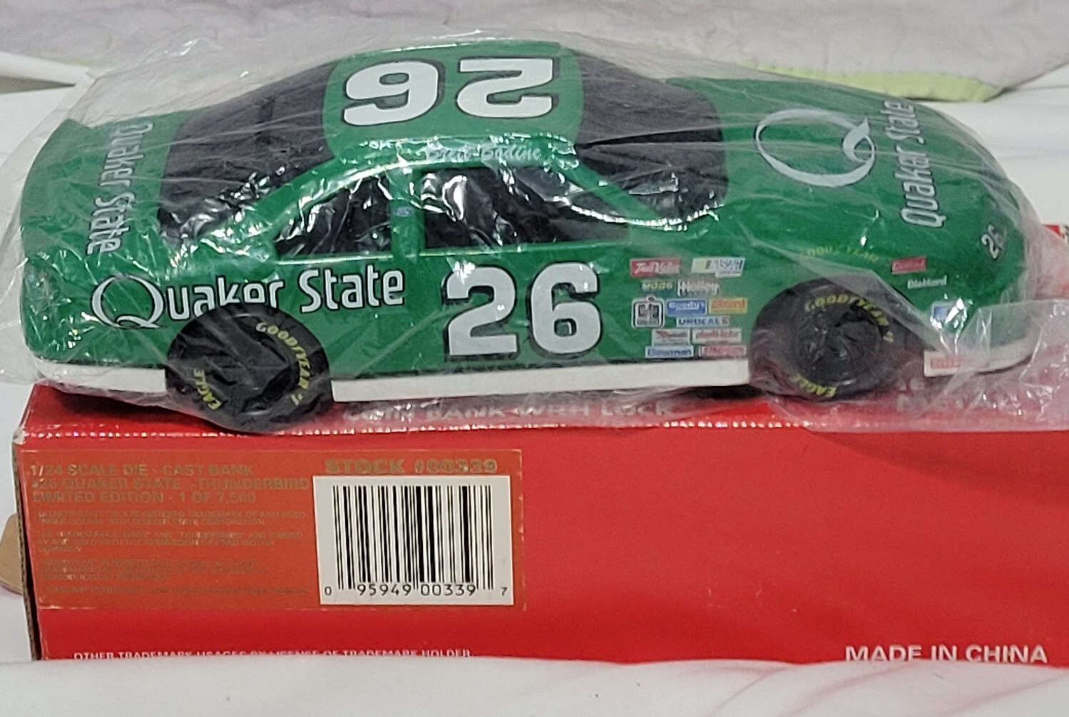 Brett Bodine #26 1992 Racing Champions Quaker State 1:24 Diecast Car ...