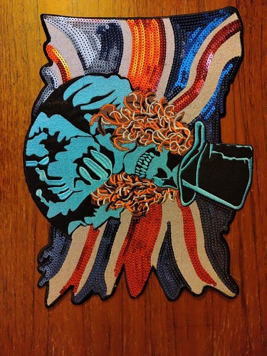 Vintage Gun's And Rose's British Tour Iron On Patch Of Axl Skeleton. | eBay
